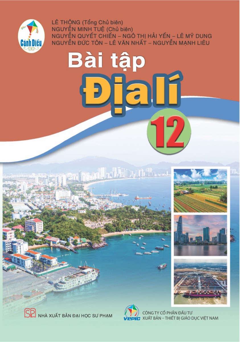 Bài tập Địa lí 12 - Sách Cánh Diều