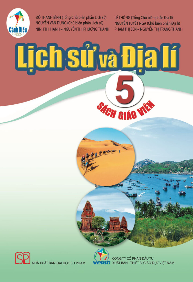 Lịch sử và Địa lí 5 - Sách giáo viên - Sách Cánh Diều